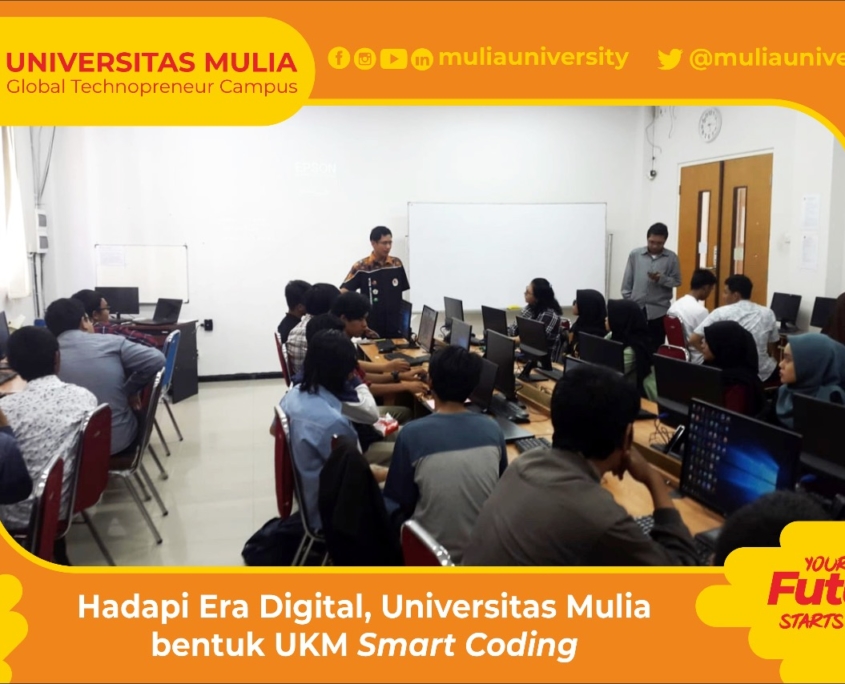 Hadapi Era Digital, Universitas Mulia Bentuk UKM Smart Coding - Universitas Mulia