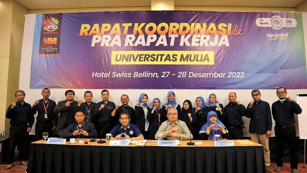 Rapat Koordinasi 2022, Sejumlah Capaian Diraih Universitas Mulia ...