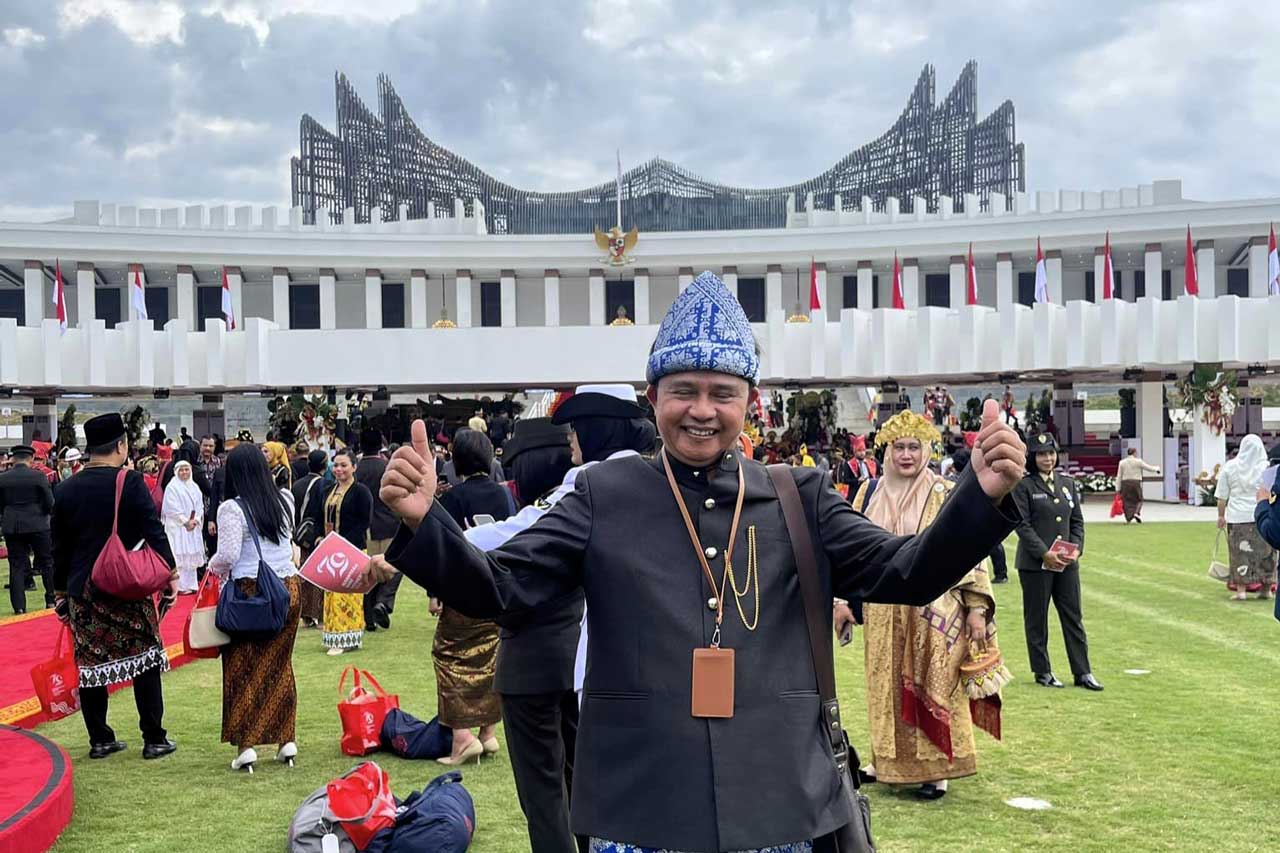 Rektor Universitas Mulia Menghadiri Upacara HUT ke-79 Kemerdekaan RI di IKN - Universitas Mulia